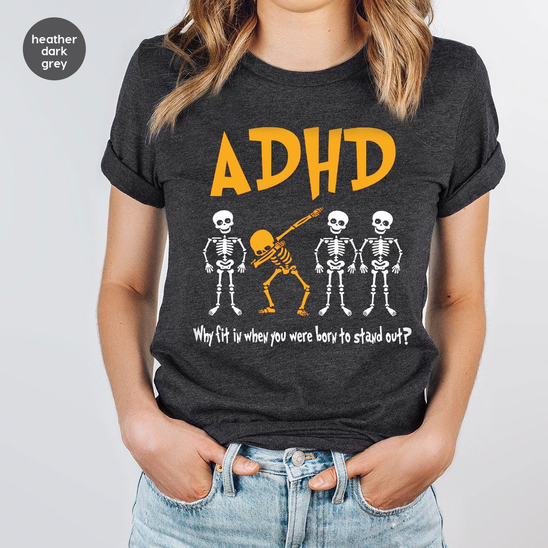 ADHD Shirts, Highway to Hey Look a Squirrel Shirt, ADHD Awareness ...