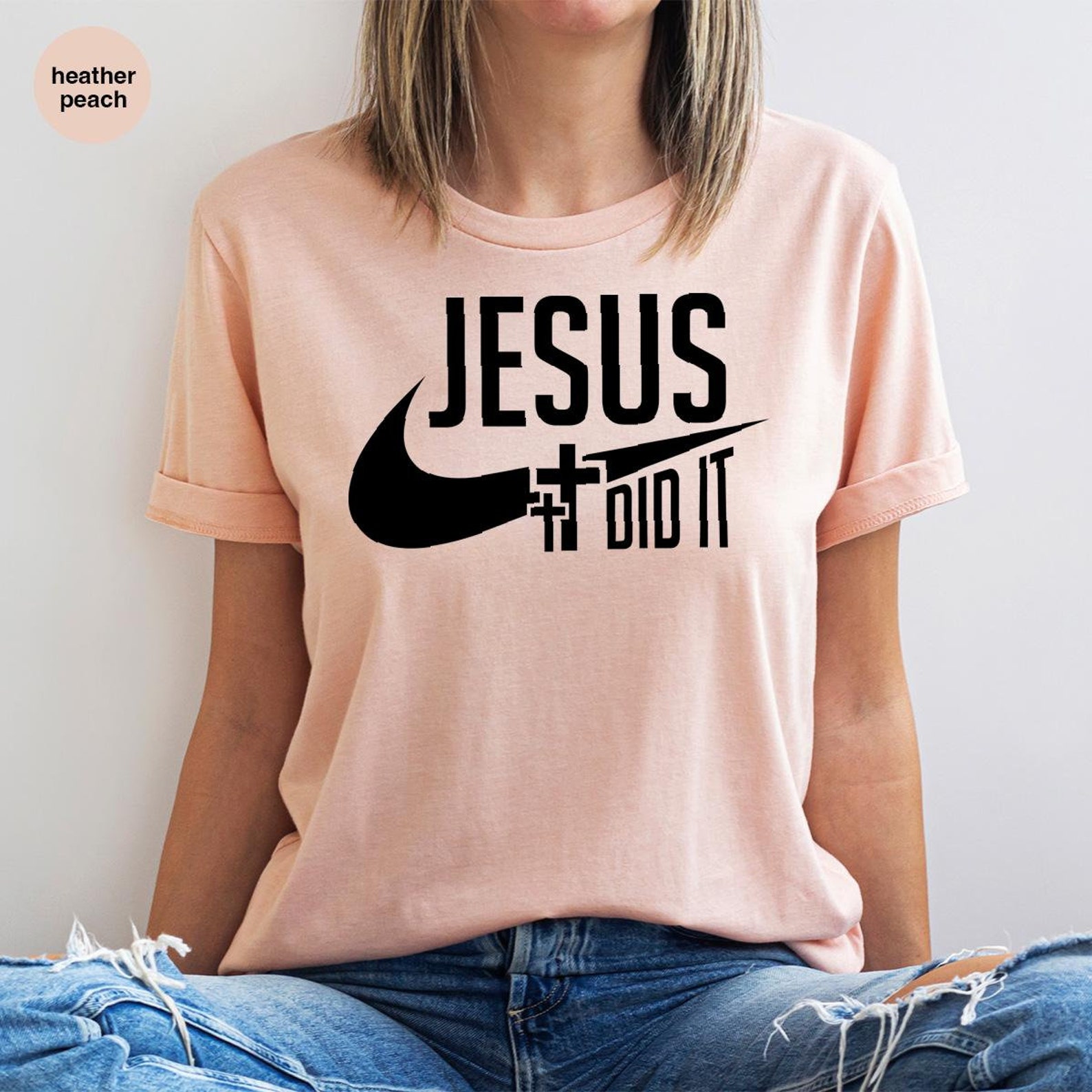 Funny Christian Shirts Christian Gifts Jesus Graphic Tees - Etsy