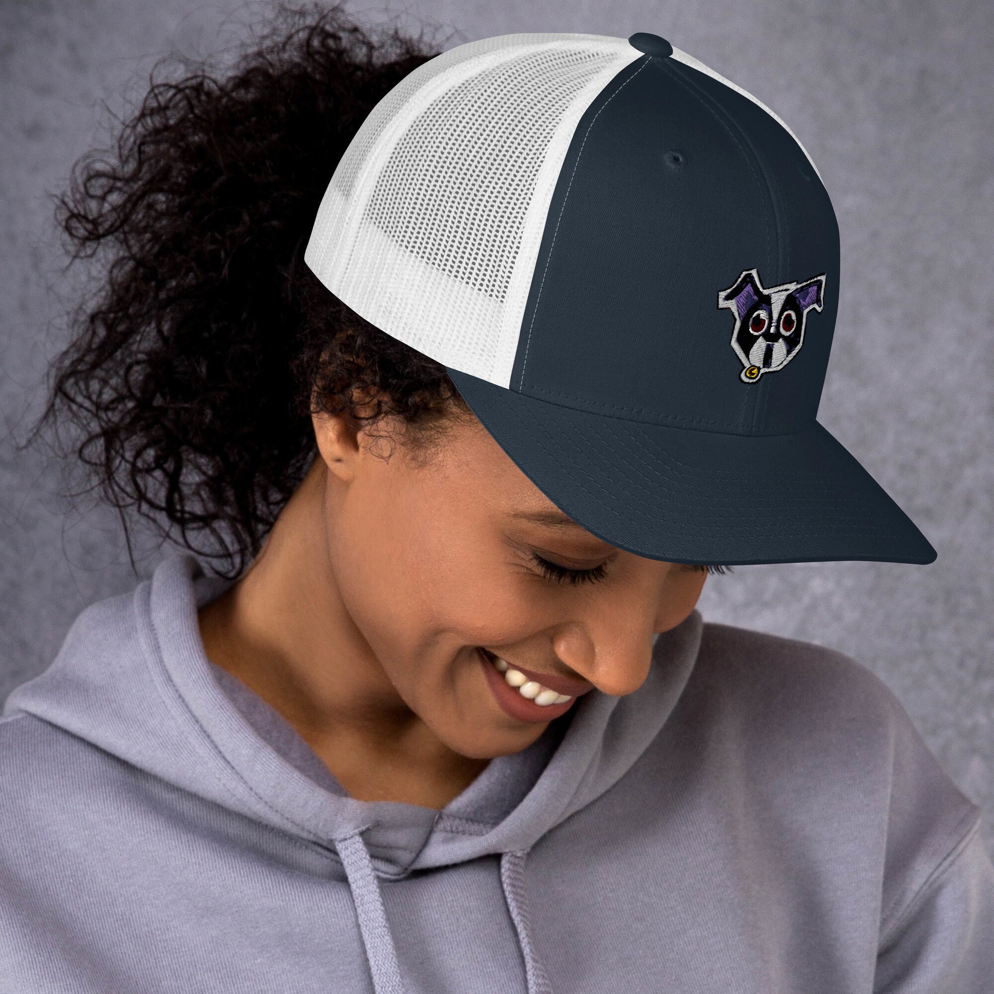 Carl the Friend Trucker Cap - Color Graphic - Etsy