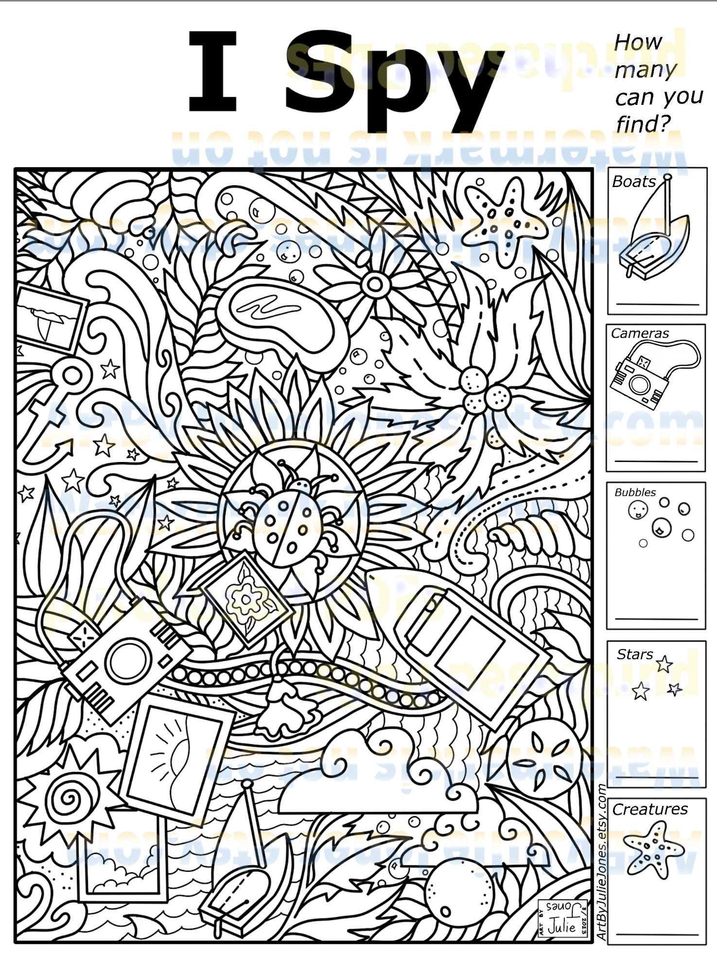 I SPY PAGES, 3 Levels for Kids, Travel Themes, Roadtrip Fun, 3 Pg. Inst ...