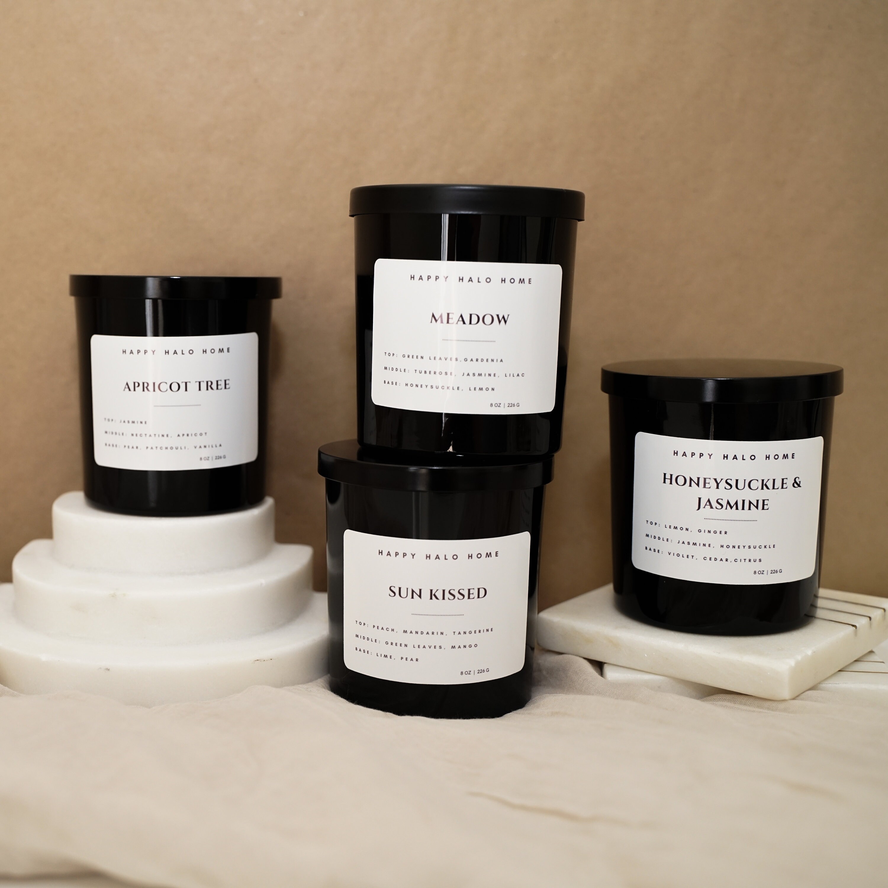 8oz Sunny Season Candle Choose Scent Summer/spring Candle Soy/coconut ...