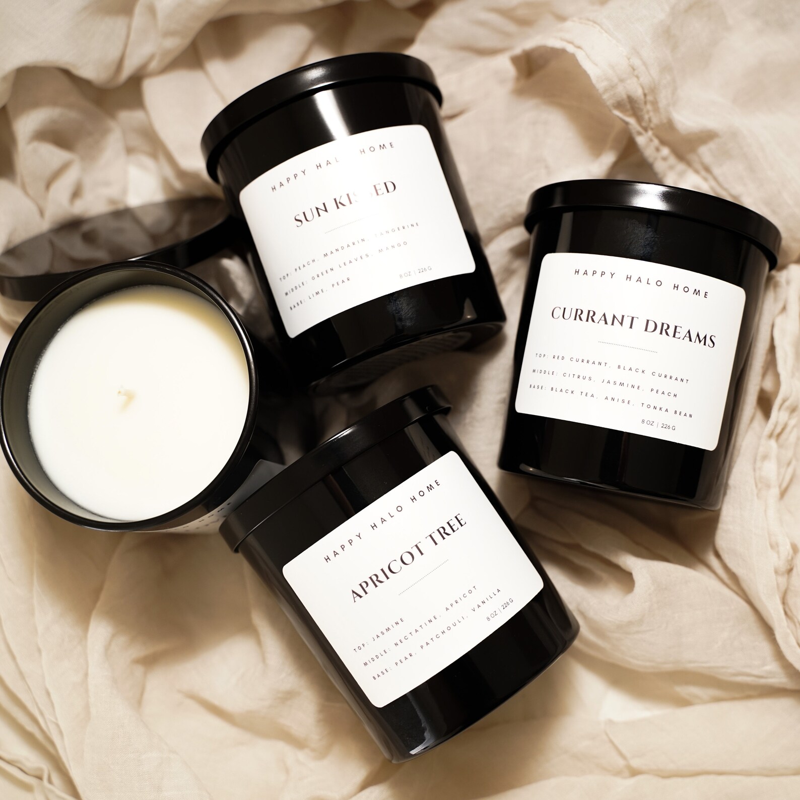 8oz Sunny Season Candle Choose Scent Summer/spring Candle Soy/coconut ...
