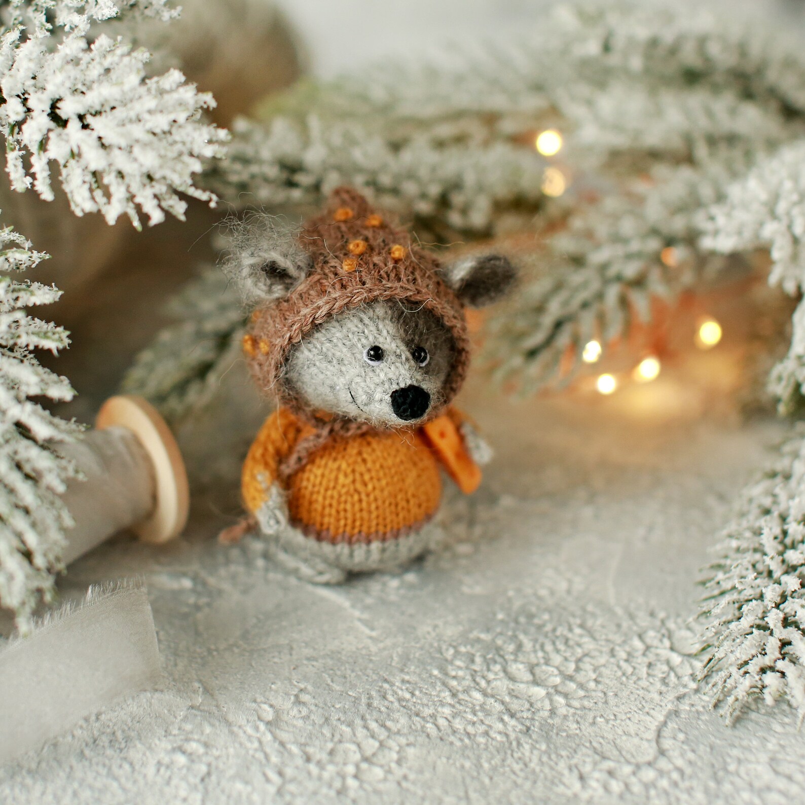 Mouse Knitting Pattern Amigurumi Mouse Crochet Mouse - Etsy