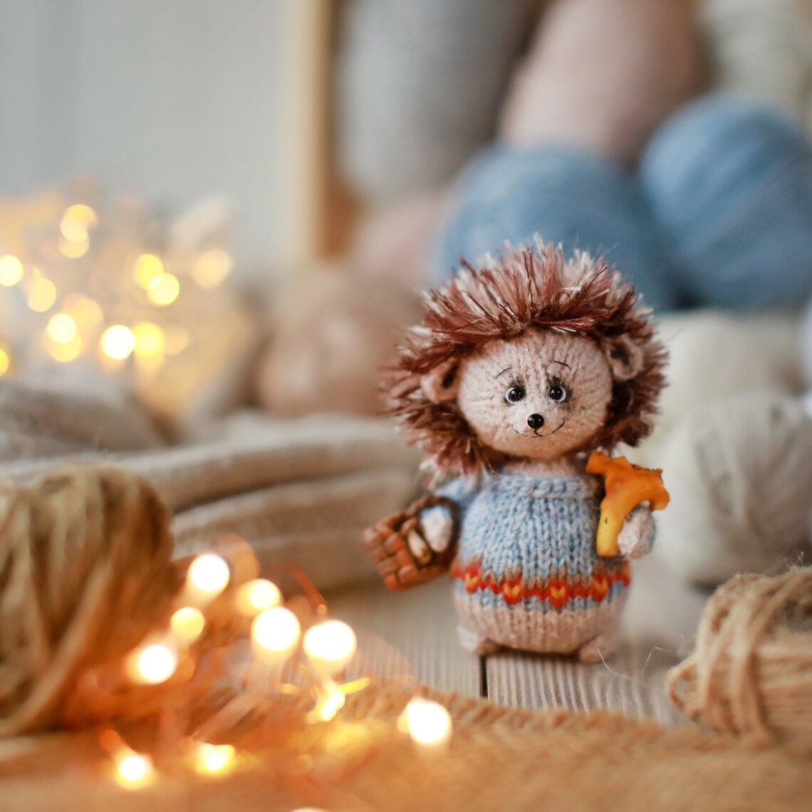 Hedgehog Knitting Pattern Hedgehog Toy Toy Pattern Pdf / - Etsy