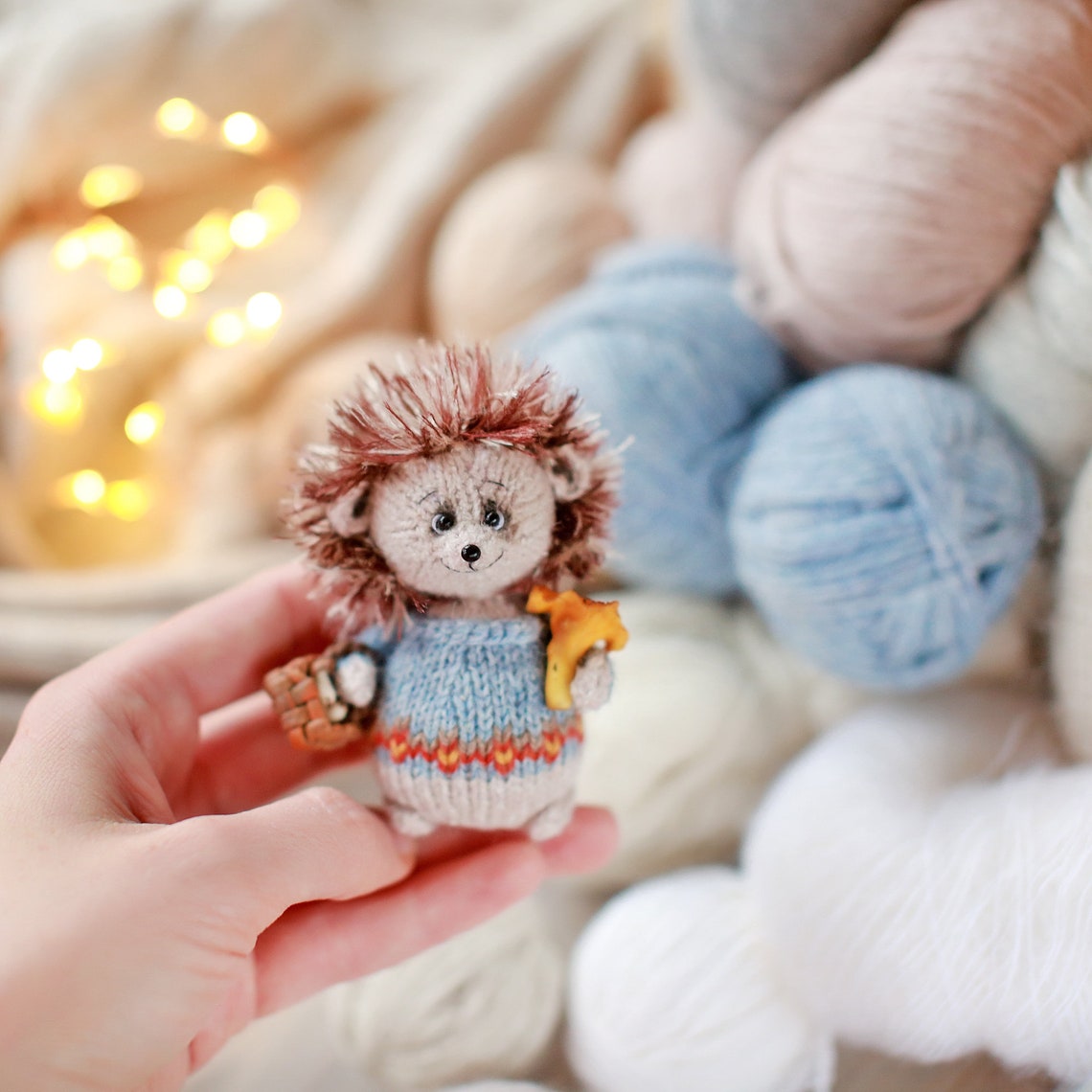 Hedgehog Knitting Pattern Hedgehog Toy Toy Pattern Pdf / - Etsy