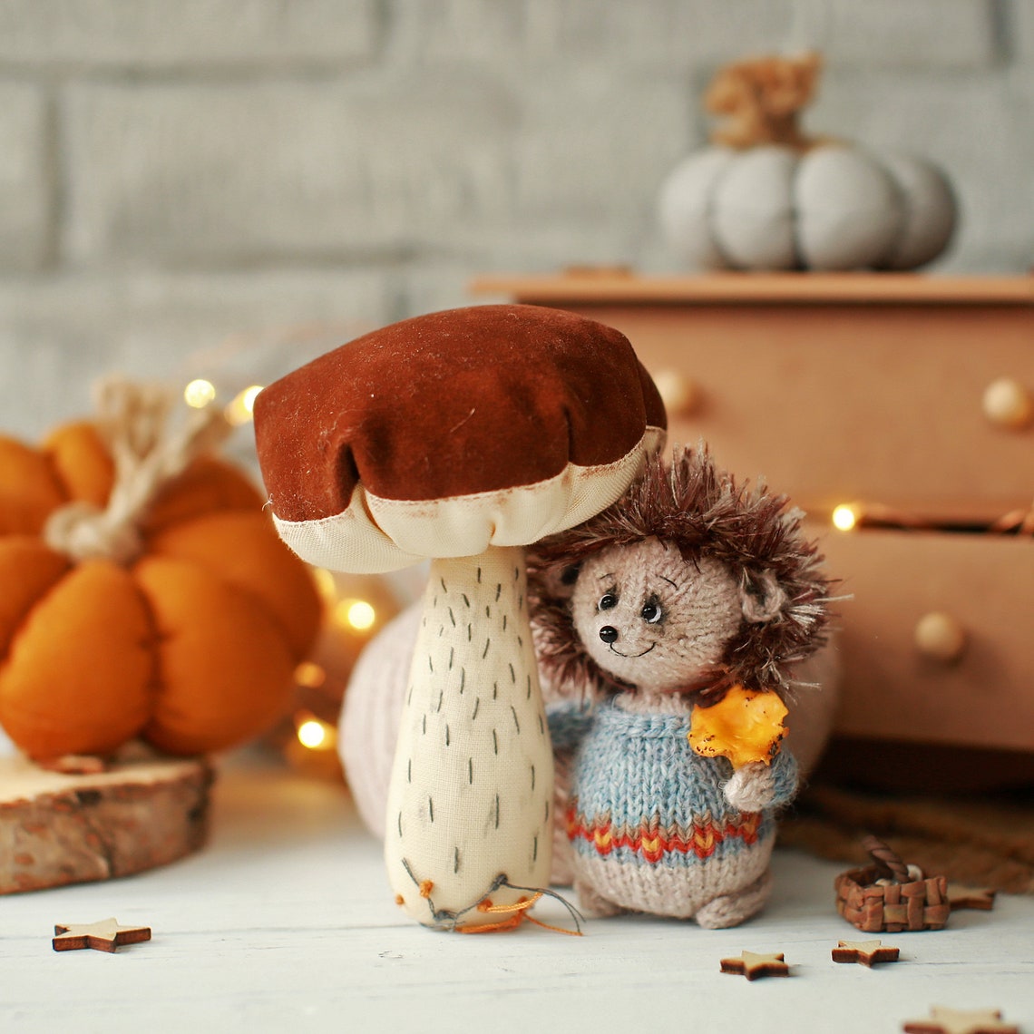 Hedgehog Knitting Pattern Hedgehog Toy Toy Pattern Pdf / - Etsy