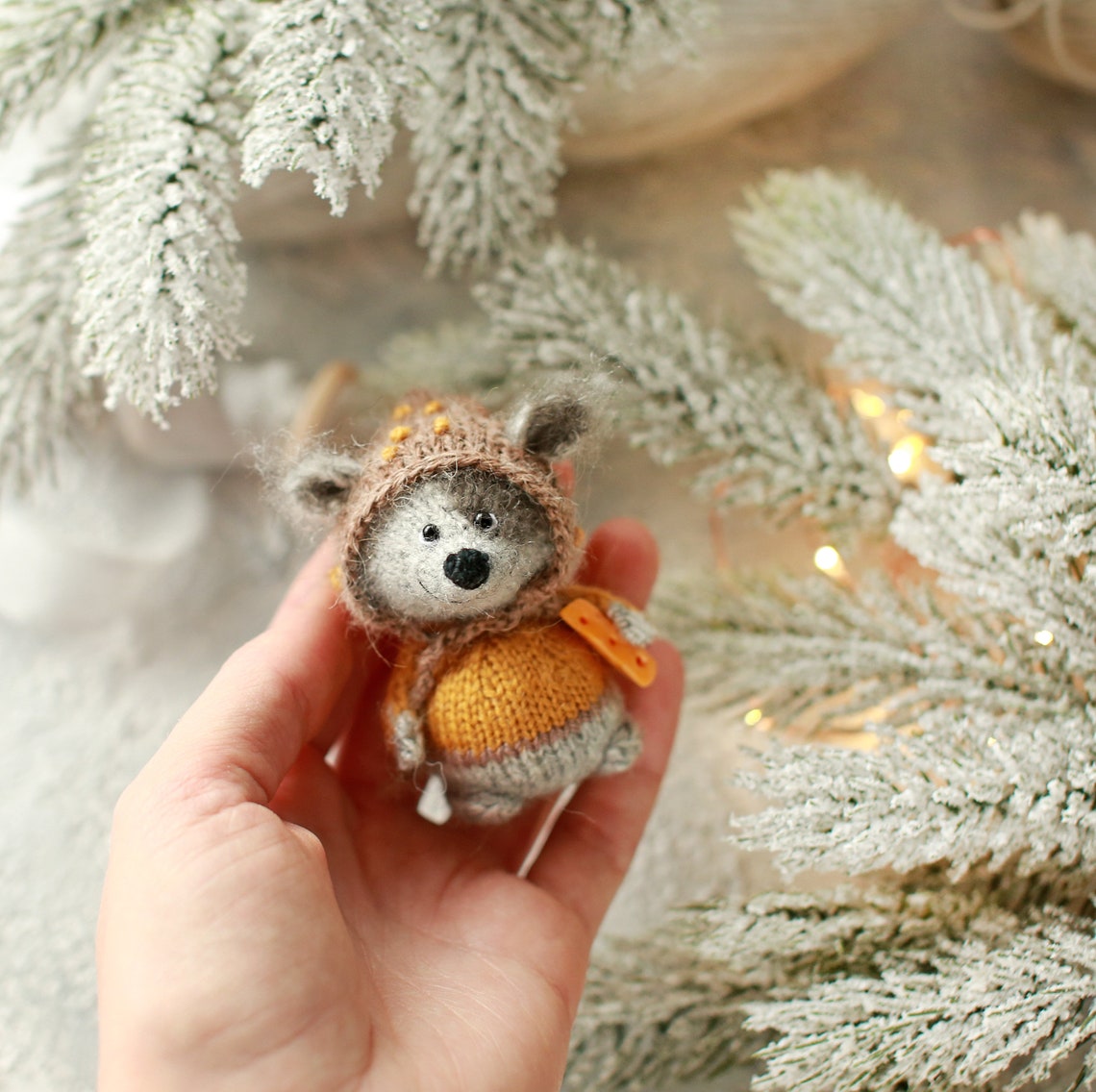 Mouse Knitting Pattern Amigurumi Mouse Crochet Mouse - Etsy