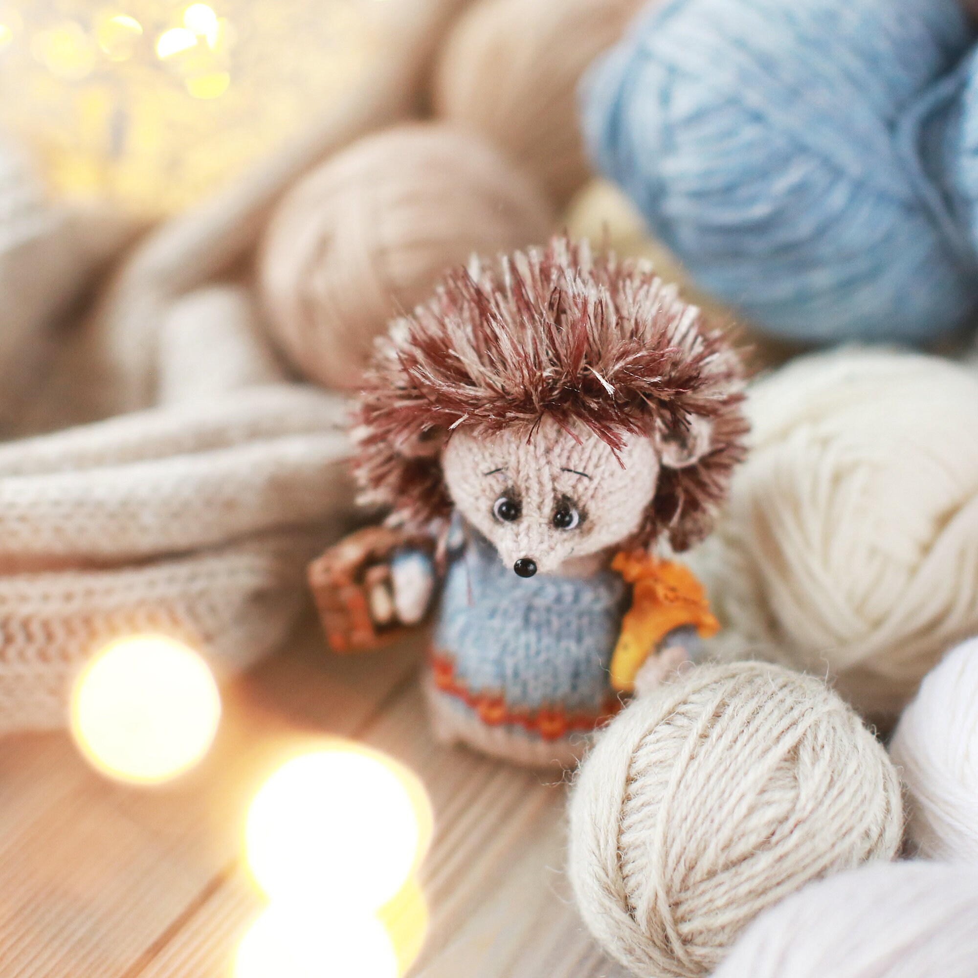 Hedgehog Knitting Pattern, Hedgehog Toy, Toy Pattern Pdf / PHOTO ...