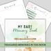 Gender Neutral Baby Memory Book: Watercolor Keepsake Journal (PDF) - Etsy