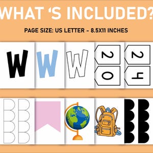 Back to School Bulletin Board, First Day of School Classroom Decor ...