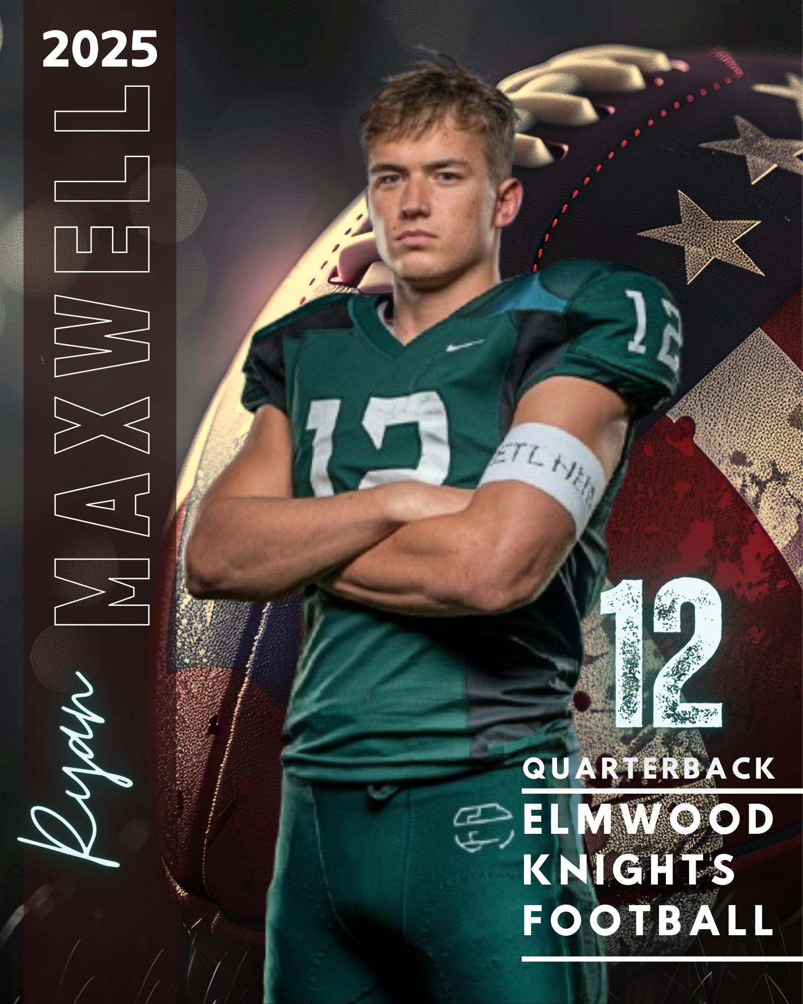 Football Poster Canva Template, Create Your Own Custom Senior Sports ...
