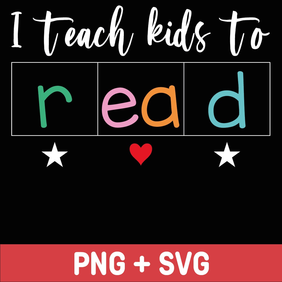 I Teach Kids to Read SVG Reading Teacher Svg, Science of Reading Svg ...