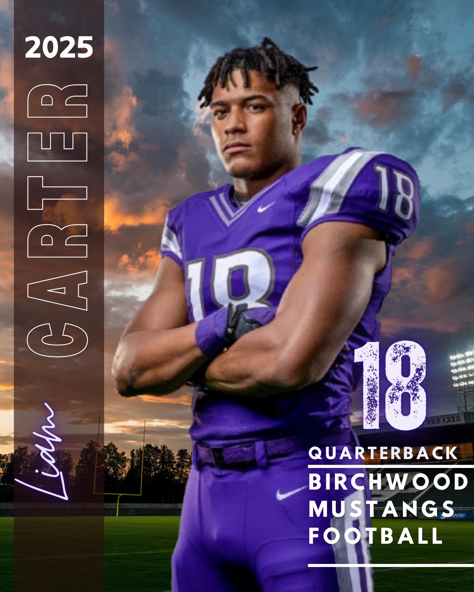 Football Poster Canva Template, Senior Sports Poster, Memory Mate ...