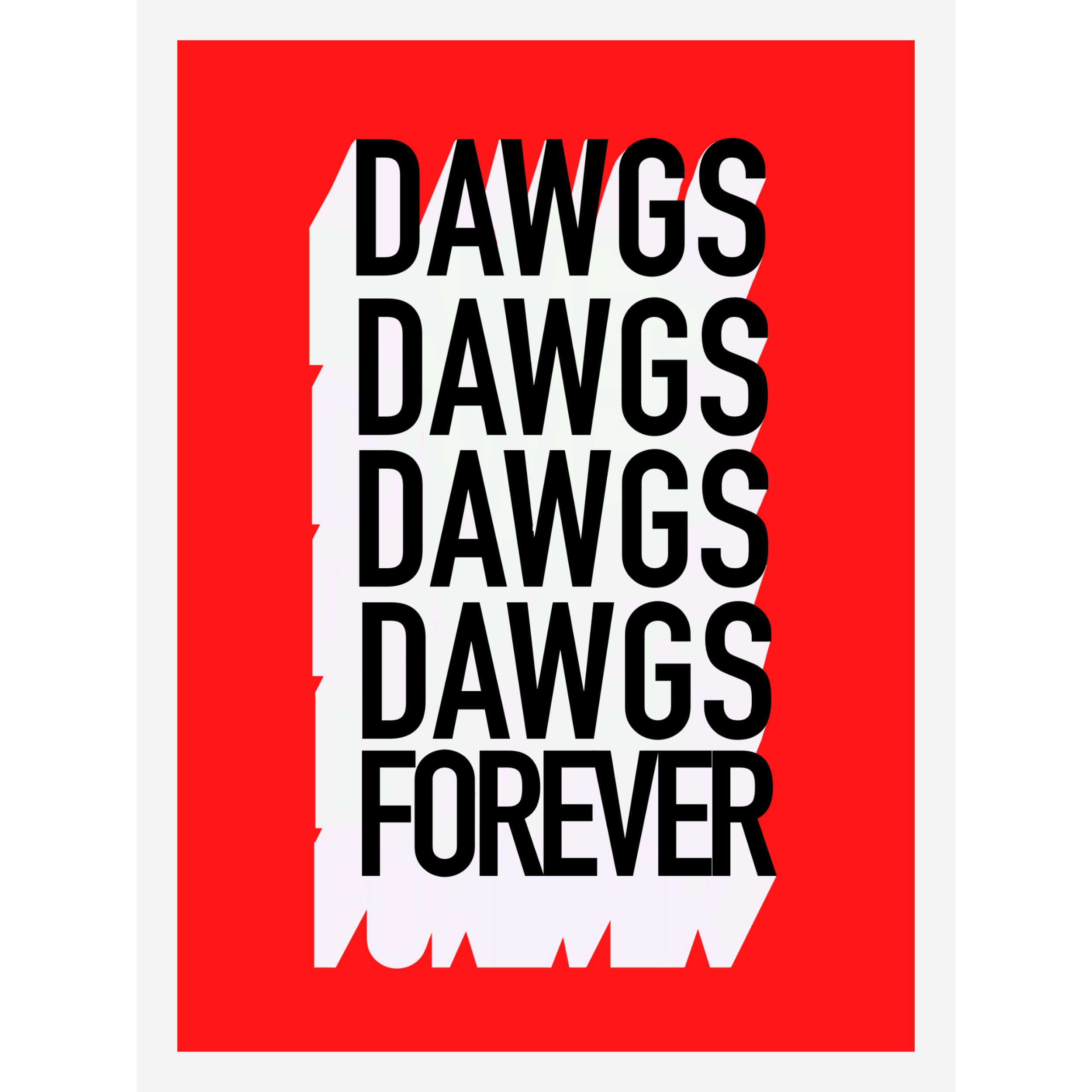 University of Georgia Poster | Instant Digital Print | College Wall ...
