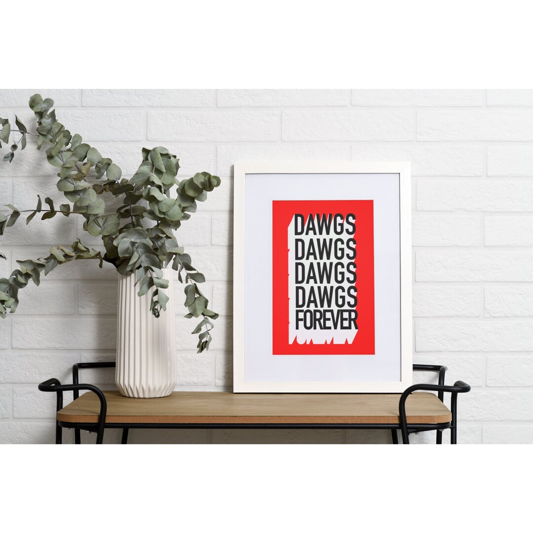University of Georgia Poster | Instant Digital Print | College Wall ...
