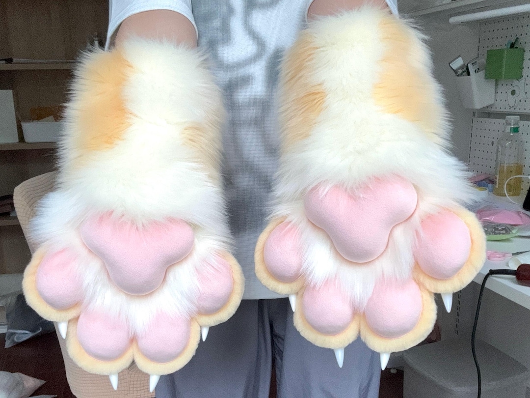 Costume Furry Fursuit long Paws Commission Cosplay Cat Paws - Etsy Canada