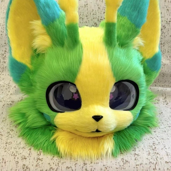 Furry Head Cosplay - Etsy