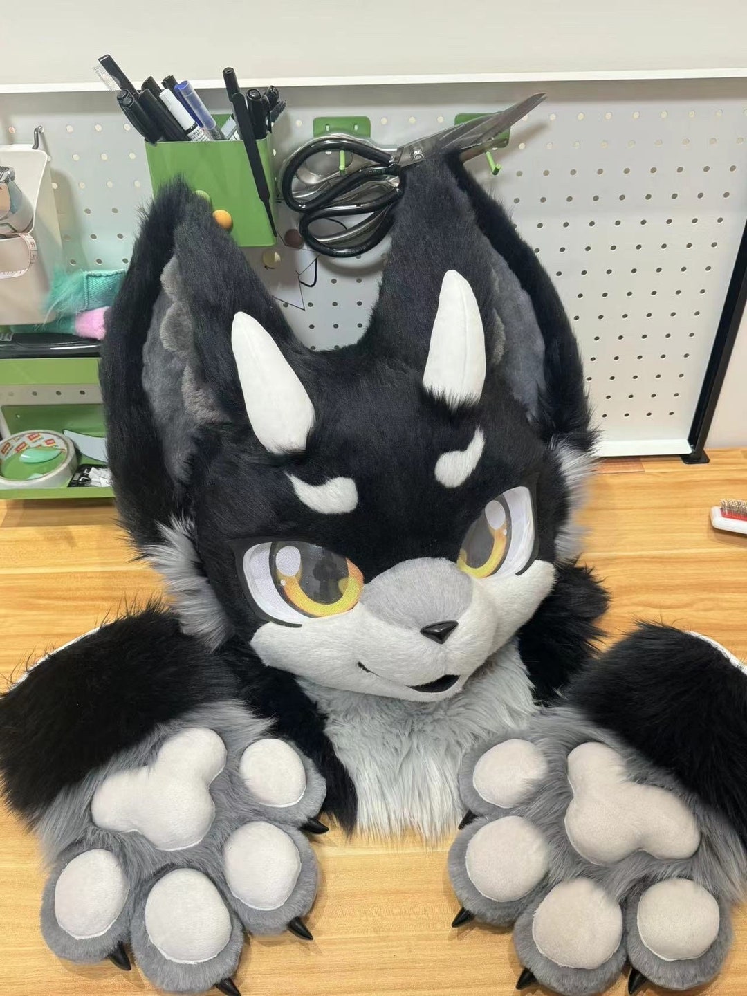 Costume Kemono Furry Fursuit Head Commission Cosplay Fur Head - Etsy