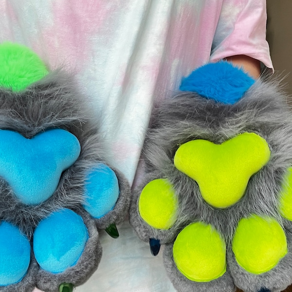 Rainbow Paws Costume - Etsy UK