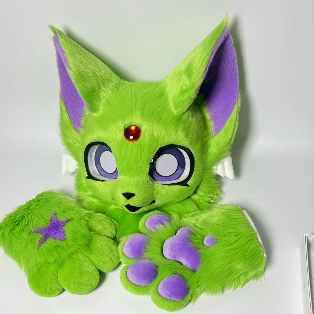 Comission Open Furry Head Fursuit Furry Mask Furrie Mask Furry Mask ...