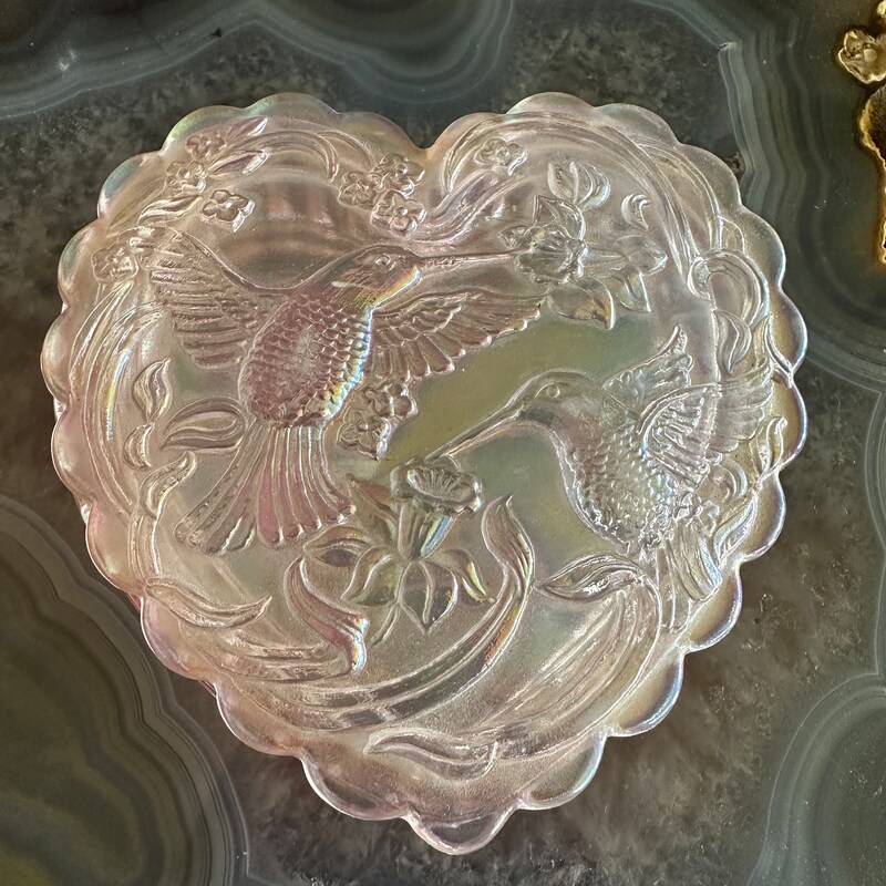 Fenton Glass Box With Lid - Etsy