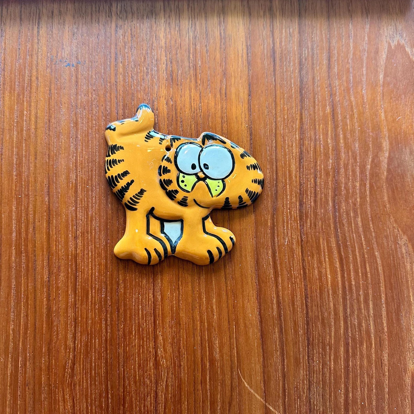 Vintage 1980s Garfield the Cat Wind Chime/multiuse Charms - Etsy
