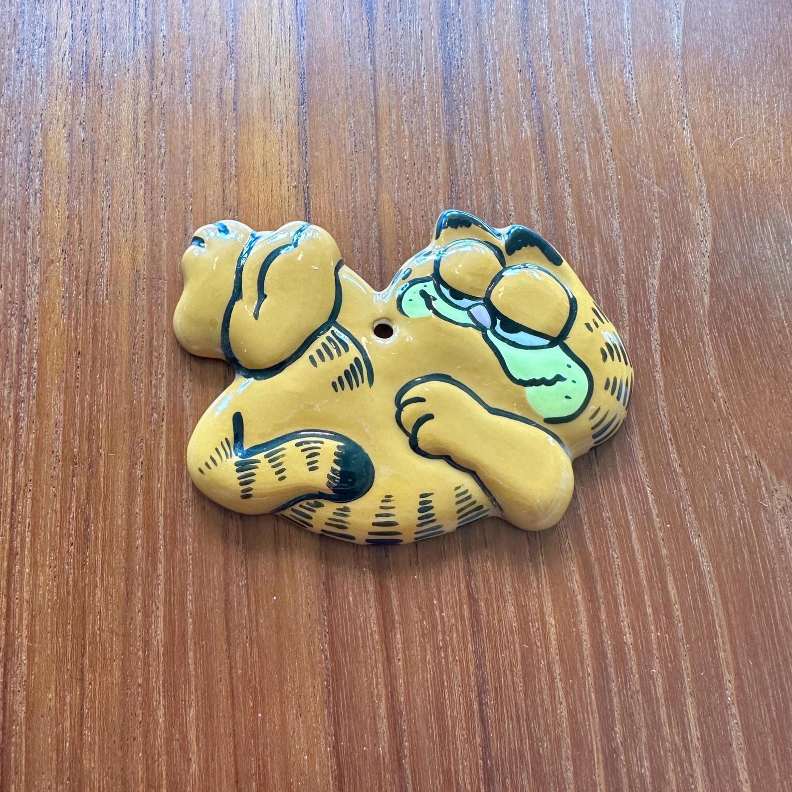 Vintage 1980s Garfield the Cat Wind Chime/multiuse Charms - Etsy