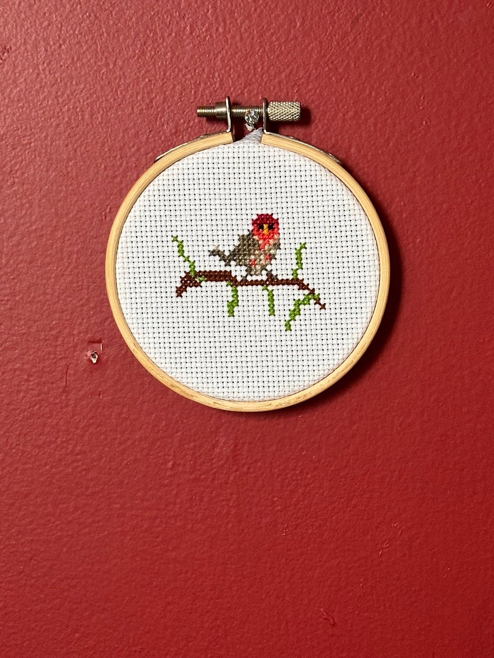 House Finch Cross Stitch Pattern - Tiny Bird Set - Beginner Cross ...