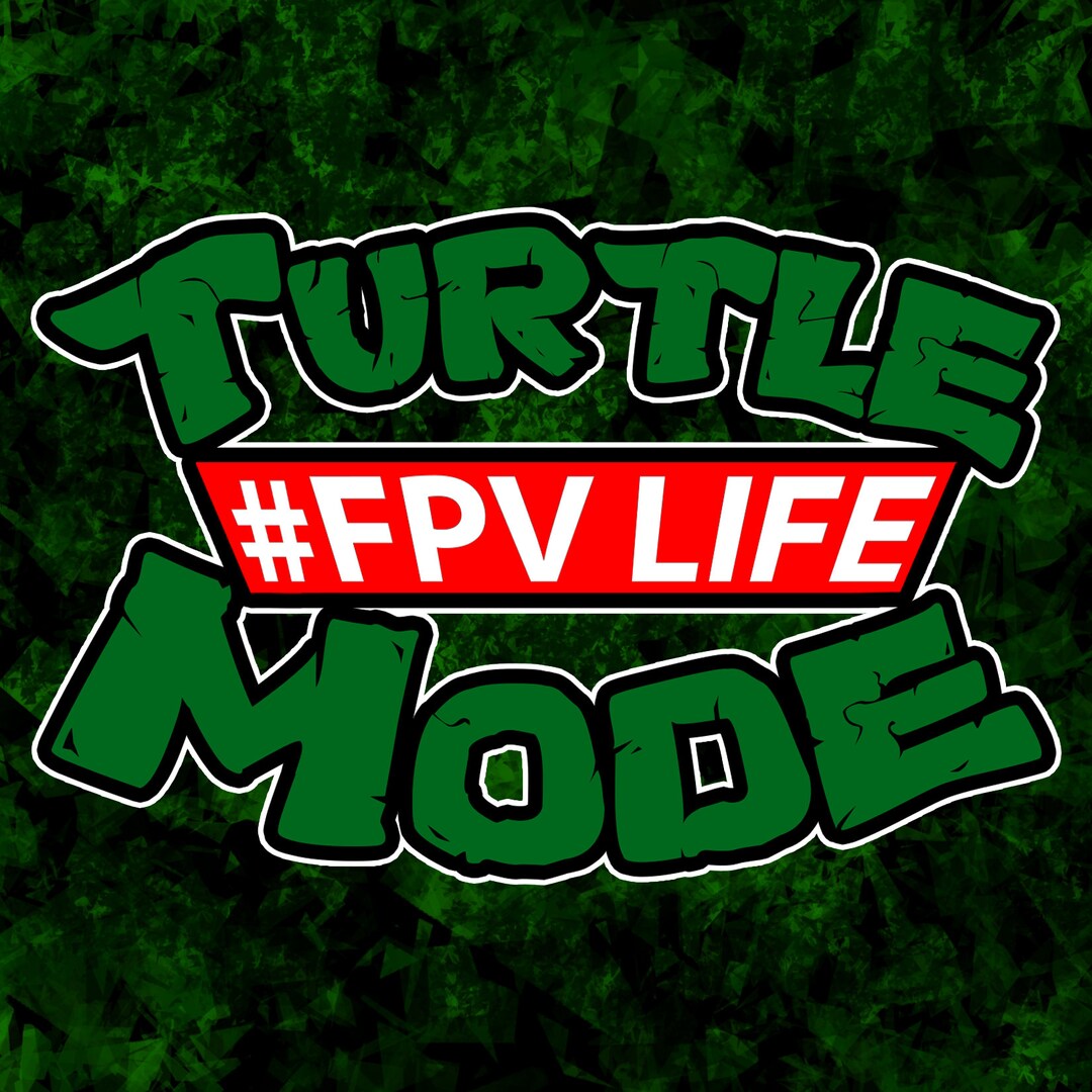 FPV Turtle Mode Vinyl Decal - Etsy