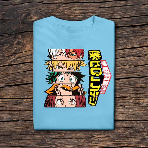 My Hero Academia Shirt Etsy