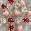 Handmade Glass Beads Butterfly and Crab Shaped Drilled Animal Beads ...