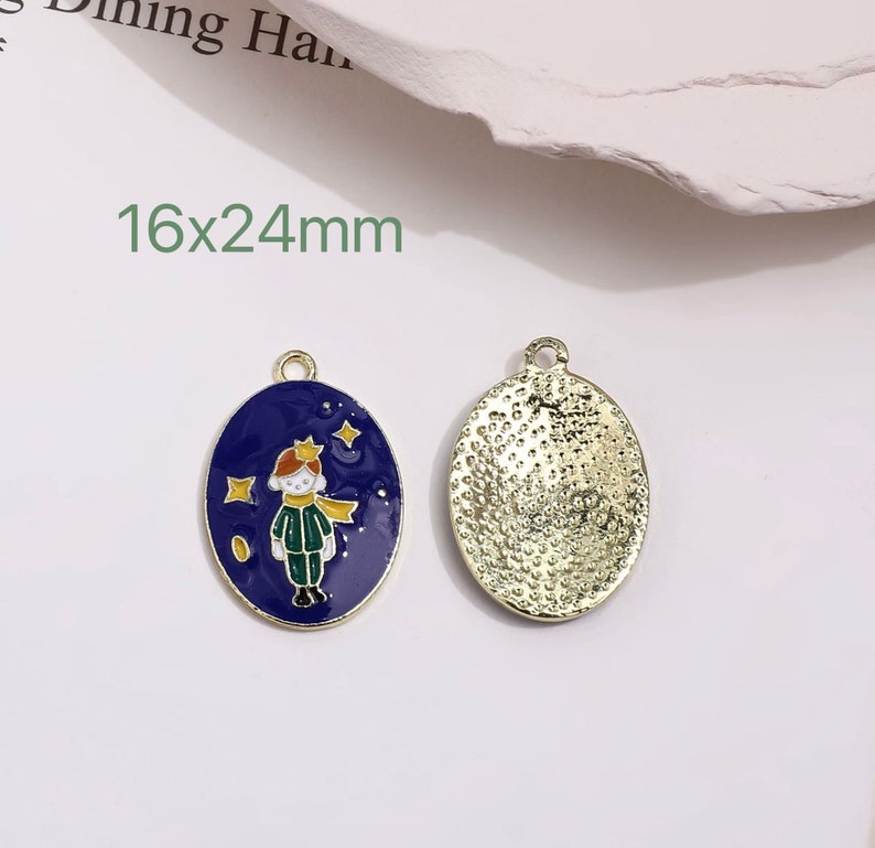 The Little Prince Metal Charms: Fairytale Jewelry Making Supply - Etsy