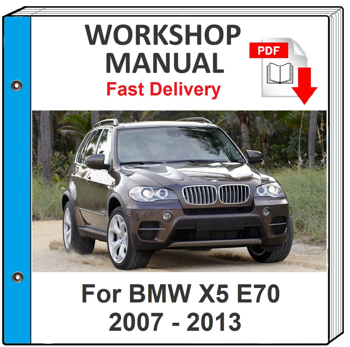 BMW X5 E70 2007 2008 2009 2010 2011 2012 2013 Service Repair WORKSHOP ...