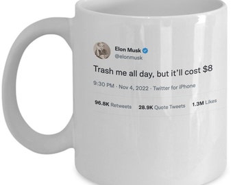 Elon Musk Mugs - Etsy