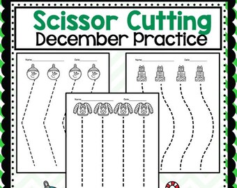 Prek Scissor Practice - Etsy