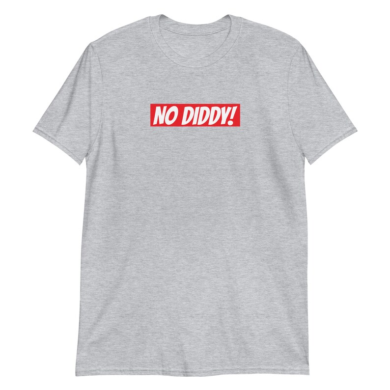 NO DIIDDY Classic T-shirt, No Diddy T-shirt, Pause No Diddy Tshirt, P ...