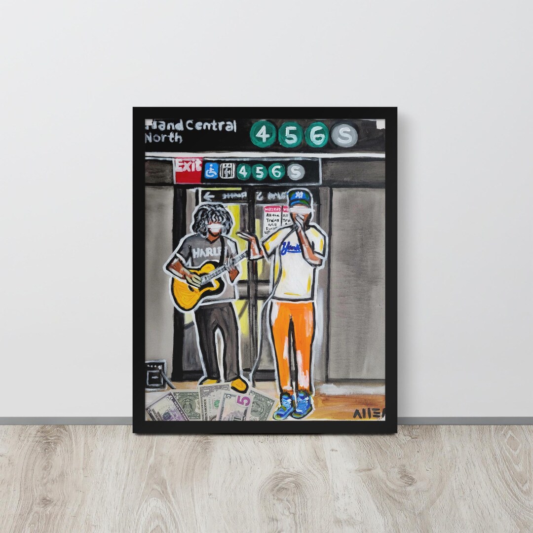 New York City Painting, NYC, Subway Art, New York City Poster, New York ...