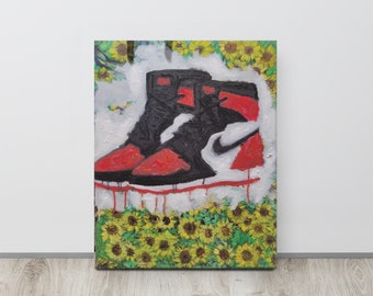 Air Jordan 1 Drip Painting - Etsy