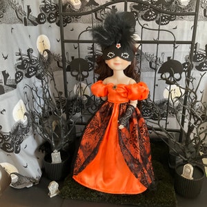 Halloween Masquerade Ball Gown With Mask, Gloves, and Shoes for Ruby ...