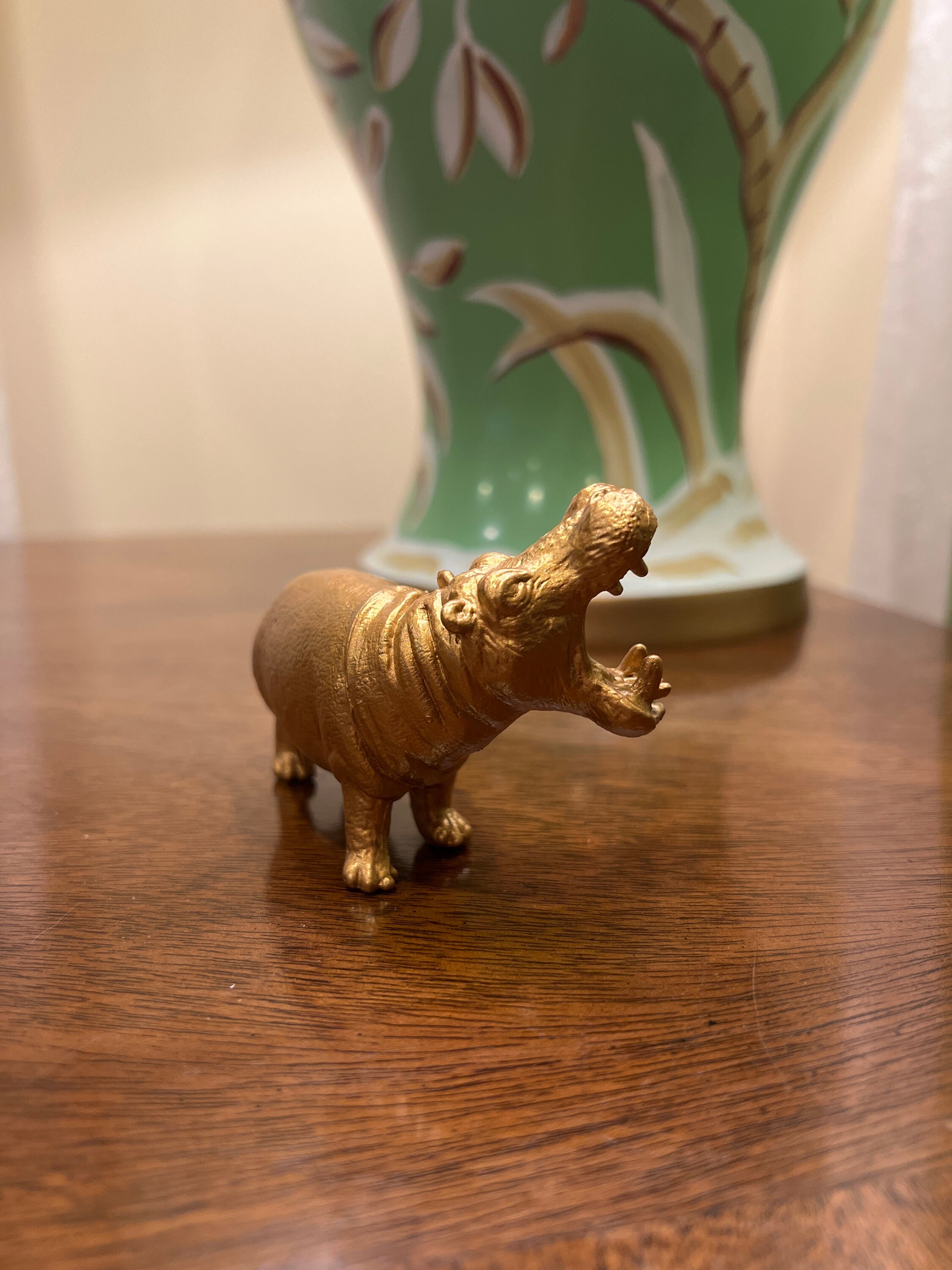 Large Olympic Gold Safari Animal Figurines or Ornaments - Etsy