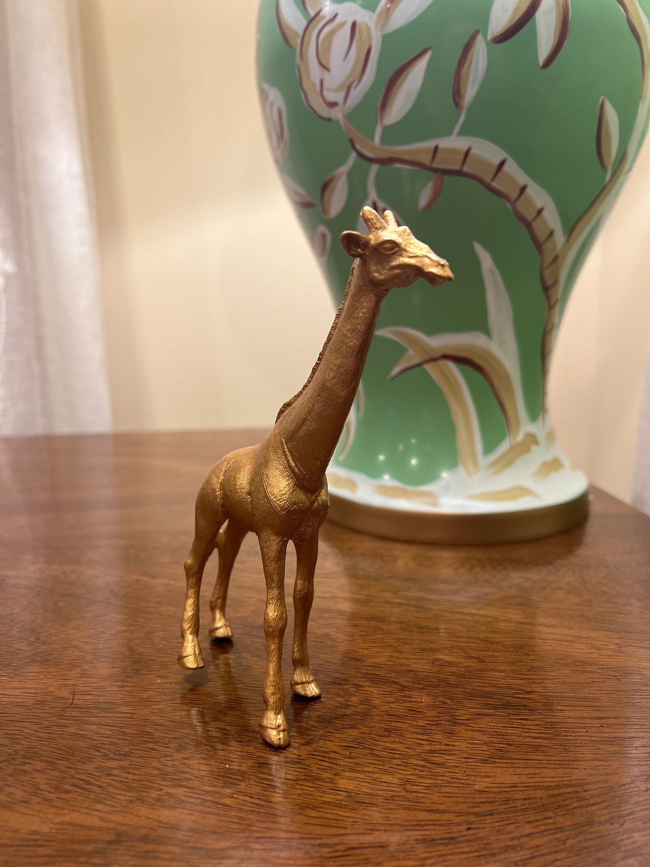Large Olympic Gold Safari Animal Figurines or Ornaments - Etsy