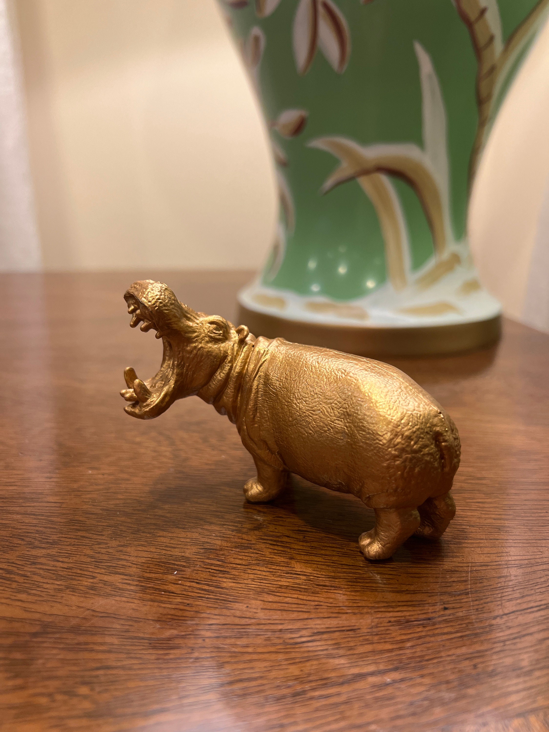 Large Olympic Gold Safari Animal Figurines or Ornaments - Etsy