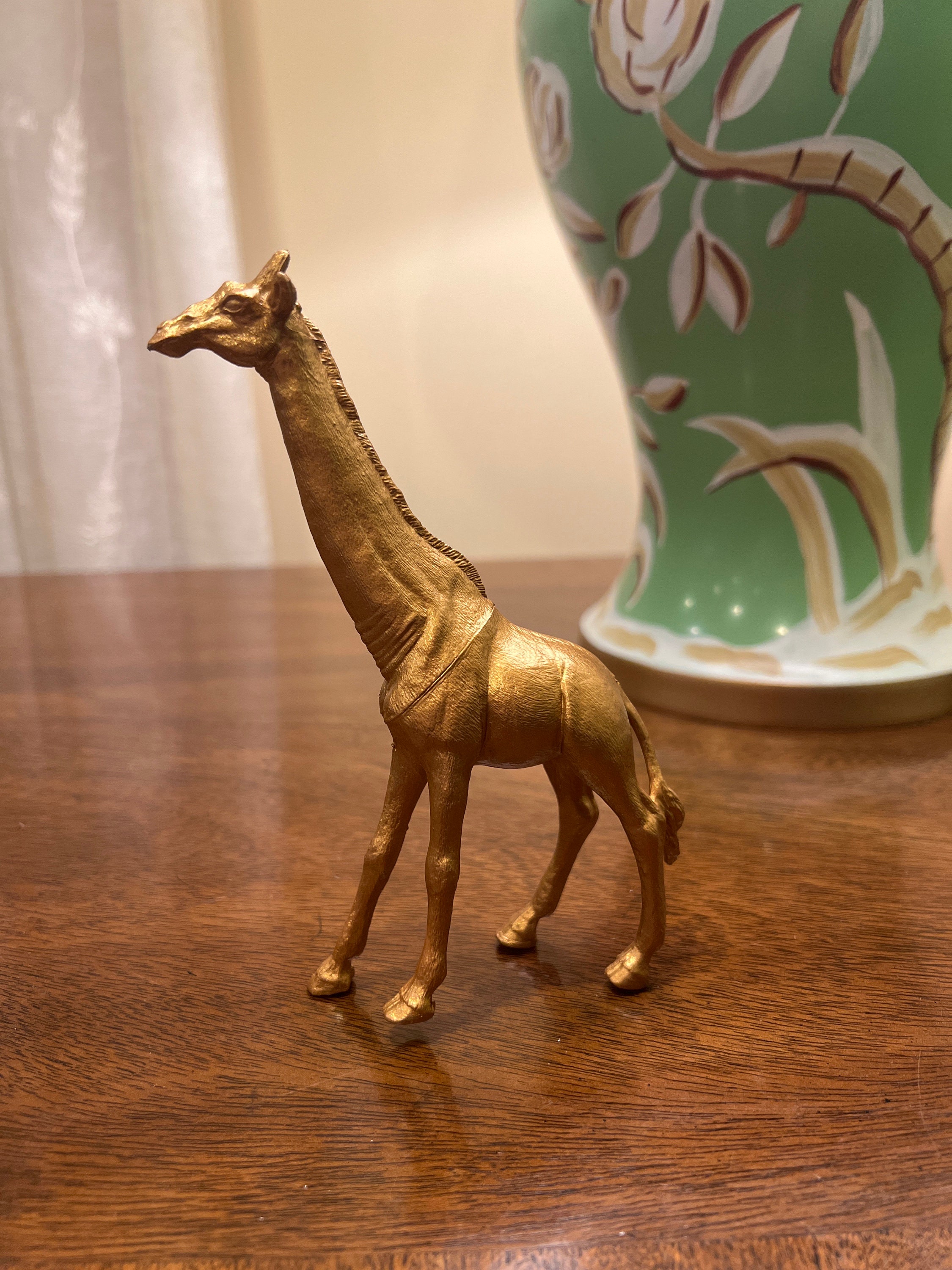 Large Olympic Gold Safari Animal Figurines or Ornaments - Etsy
