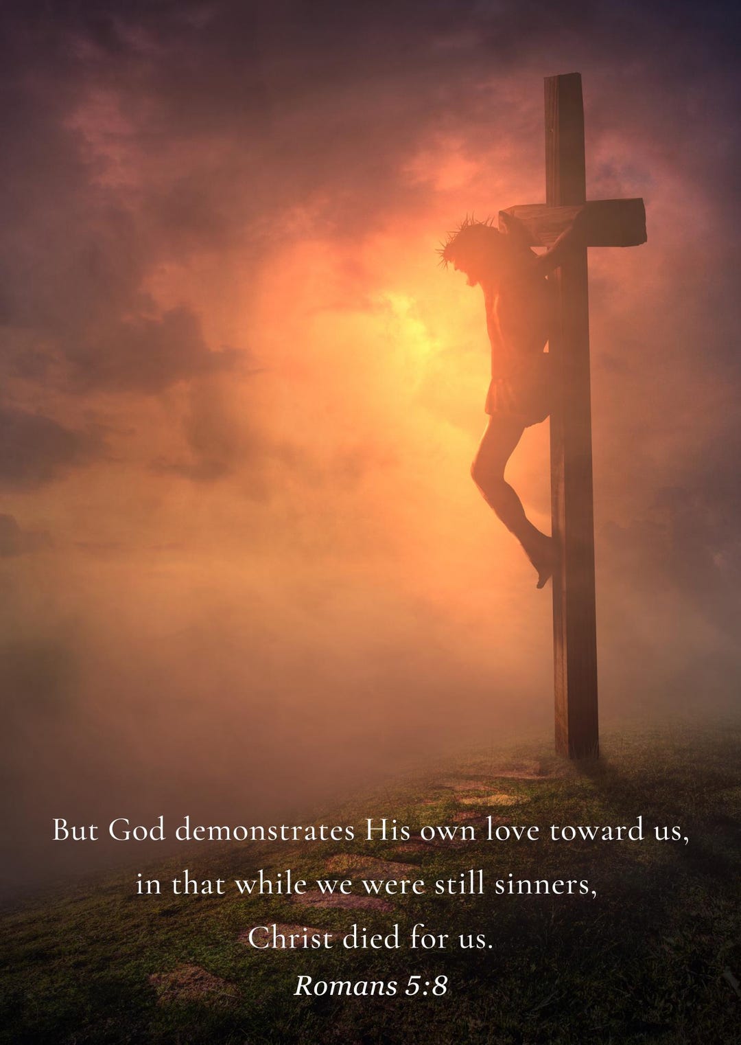 Love Beyond Measure – Digital Wall Art, God Demonstrates His Love for ...