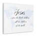 Jesus Loves the Little Children Scripture Wall Art Canvas - Etsy
