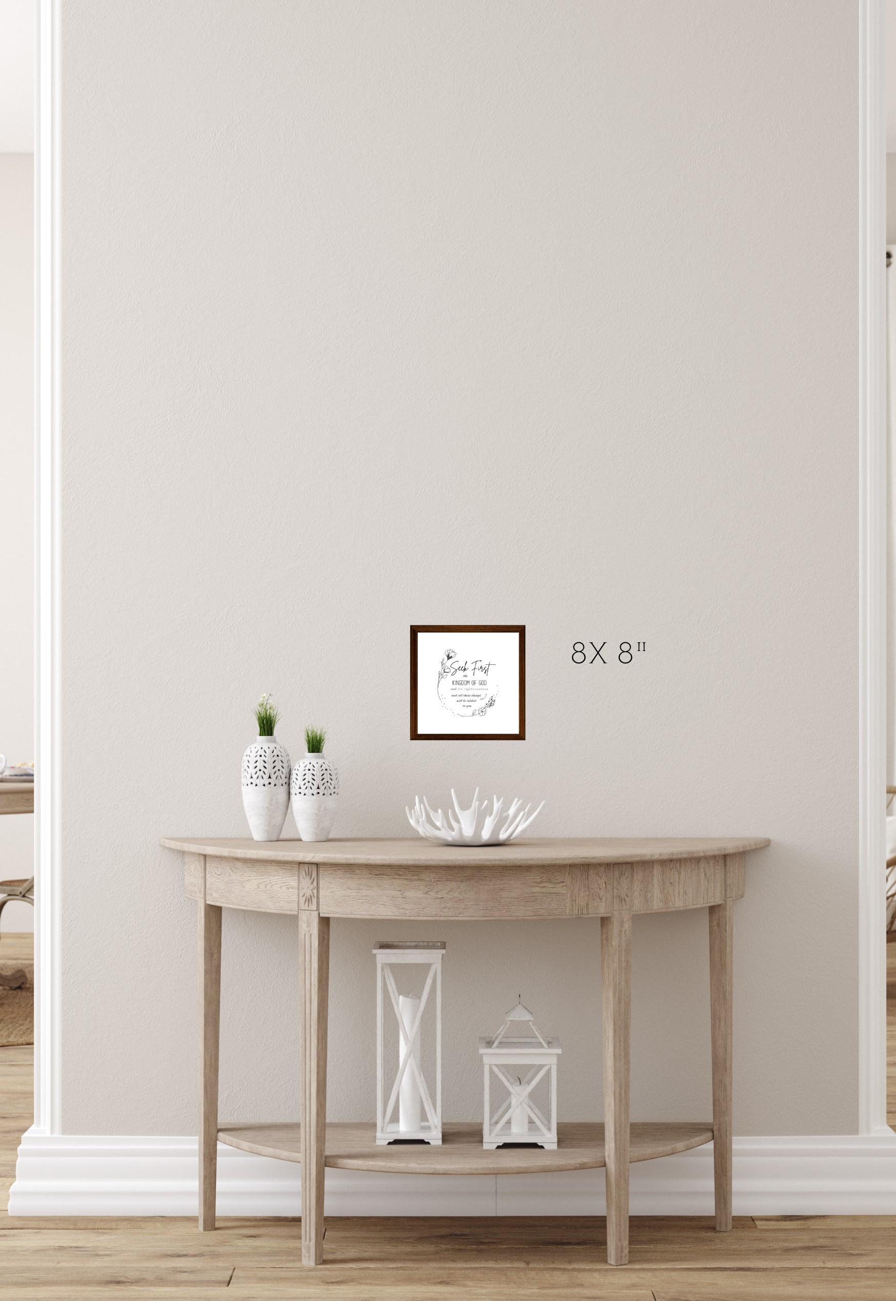 Seek First the Kingdom Digital Art, Matthew 6:33, Kingdom of God ...