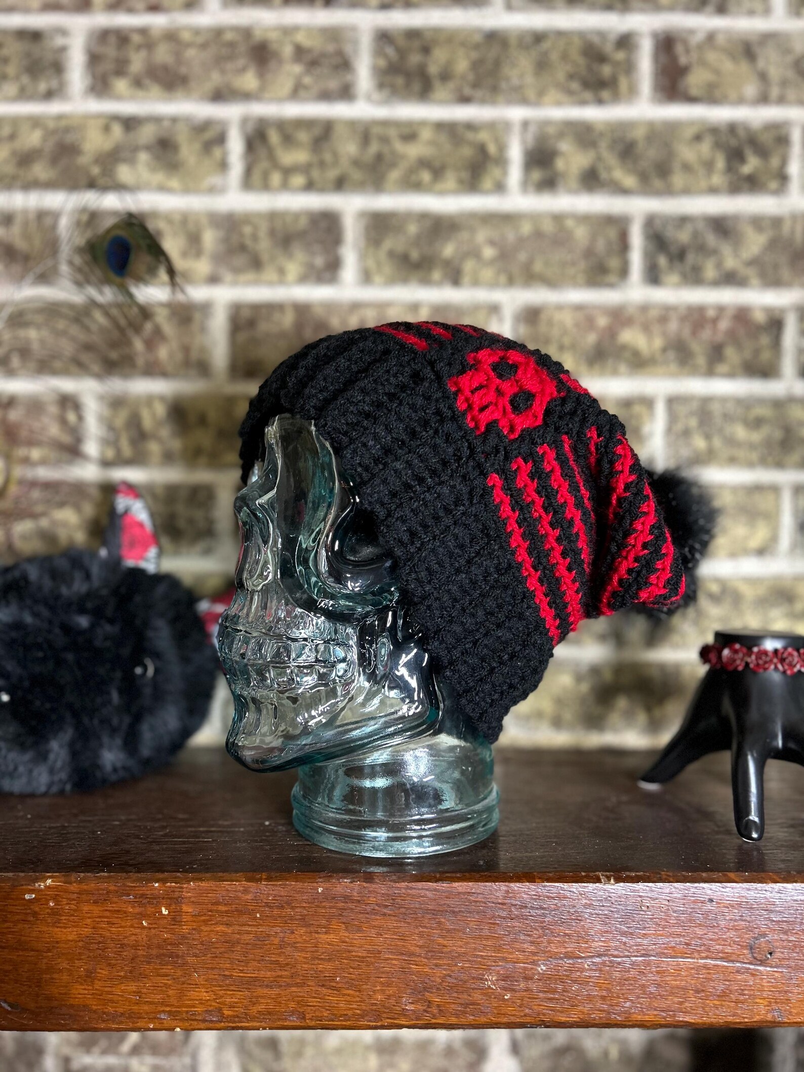 Skull Beanie, Crochet Skull Hat - Etsy