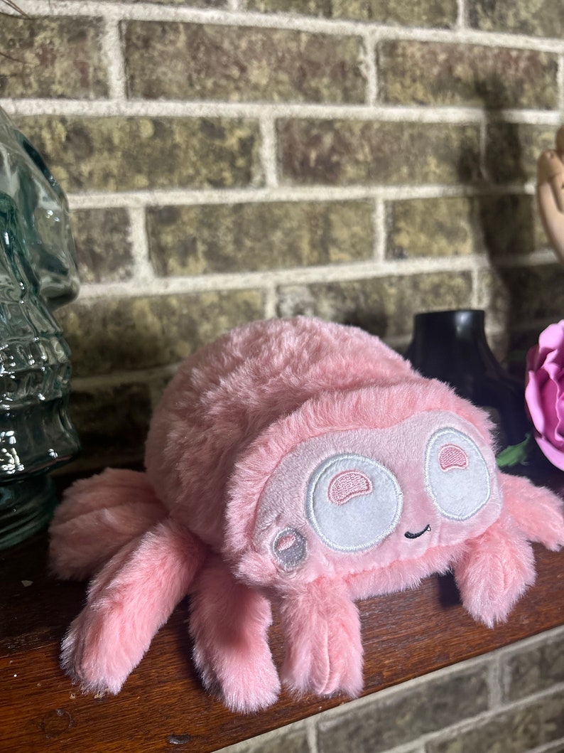 Spider Plushie, Spider Stuffed Animal, Pink Spider Plush - Etsy