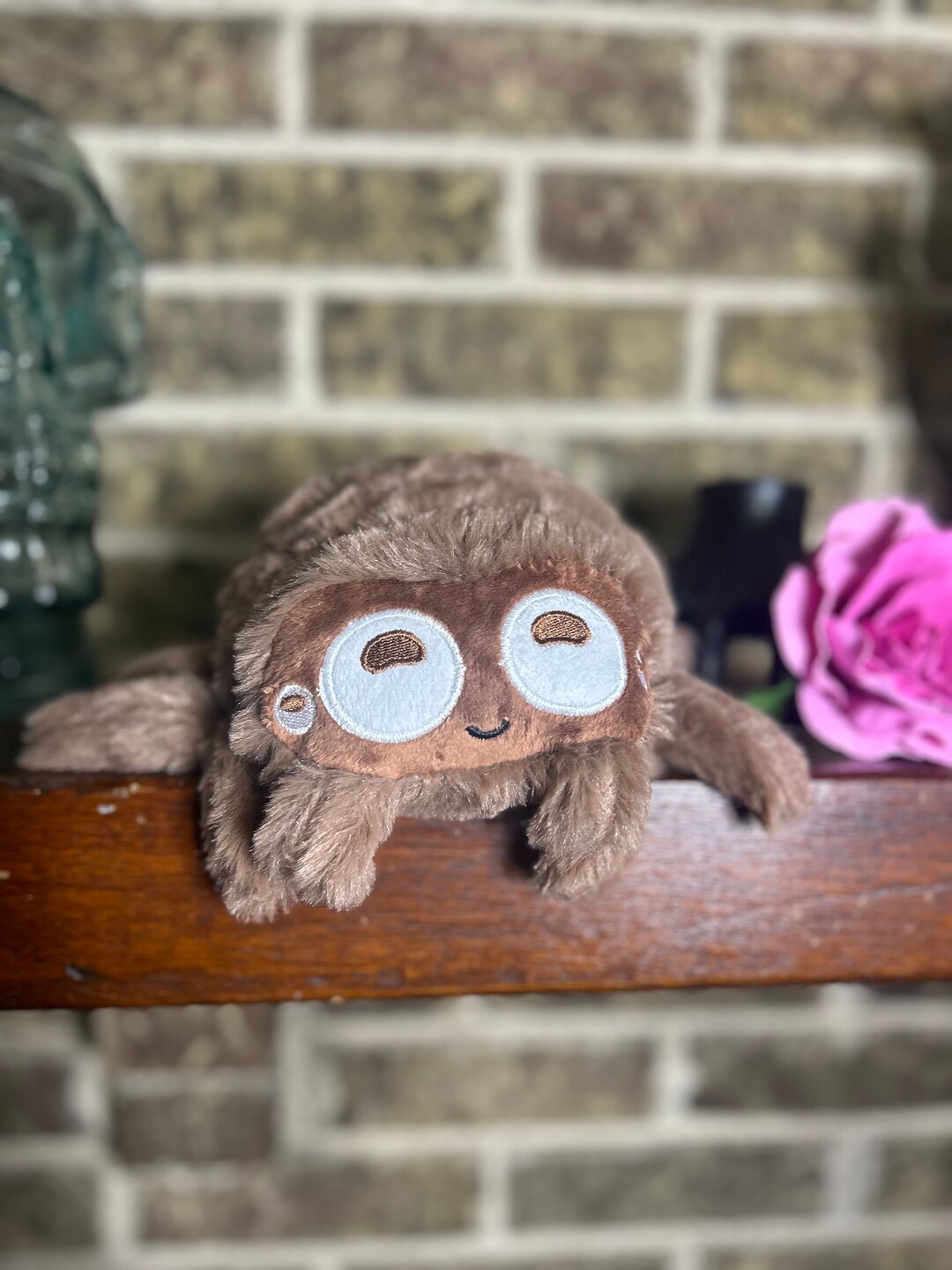 Spider Plushie, Spider Stuffed Animal, Brown Spider Plush - Etsy