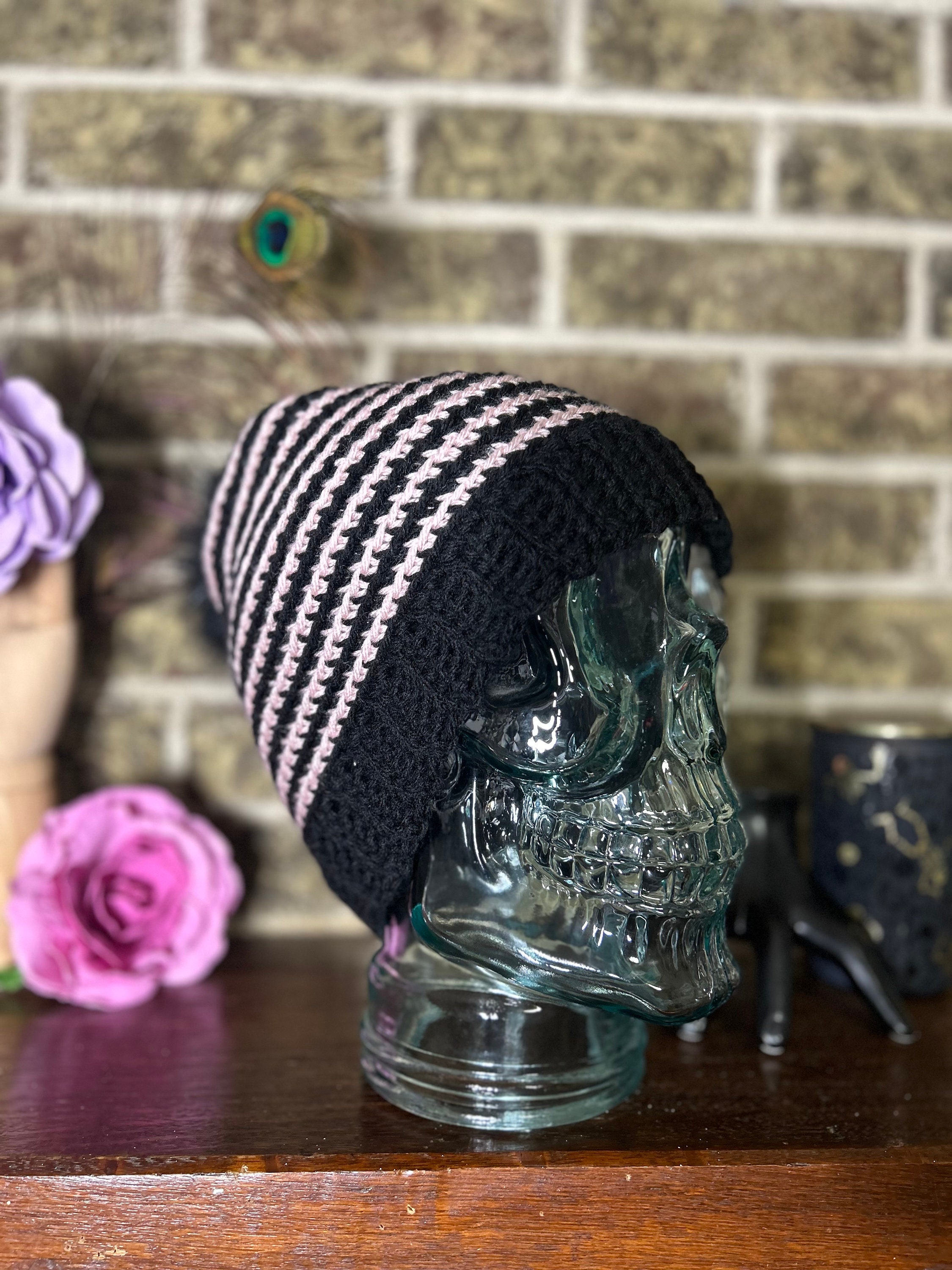 Skull Beanie, Crochet Skull Hat - Etsy